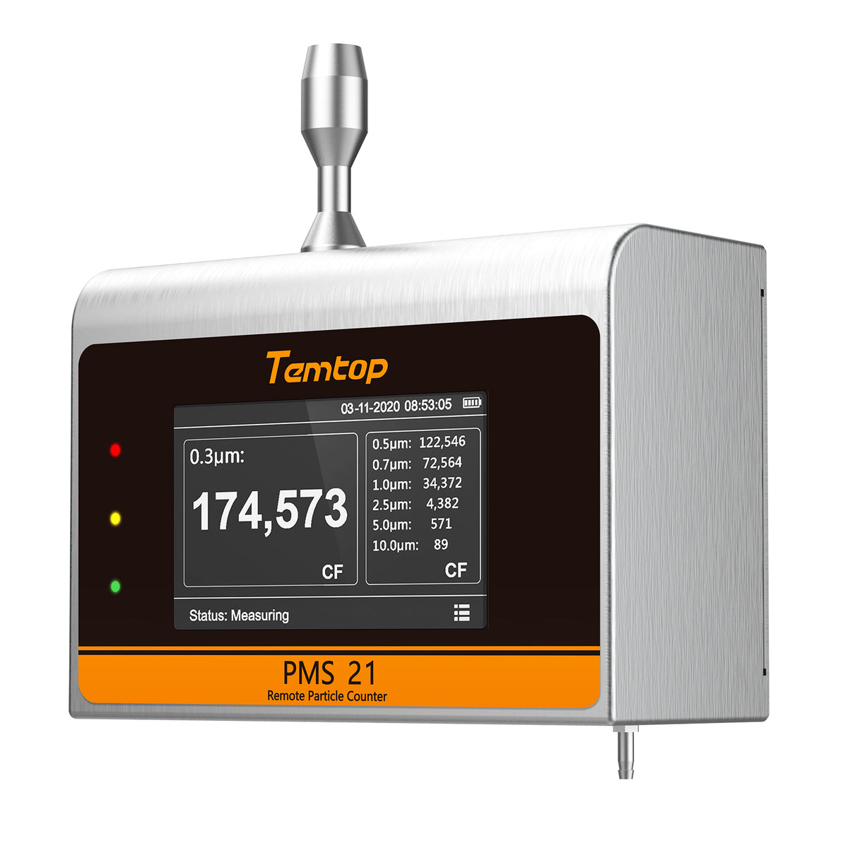 Temtop PMS 21 High Precision Remote Particle Counter — ElitechEU