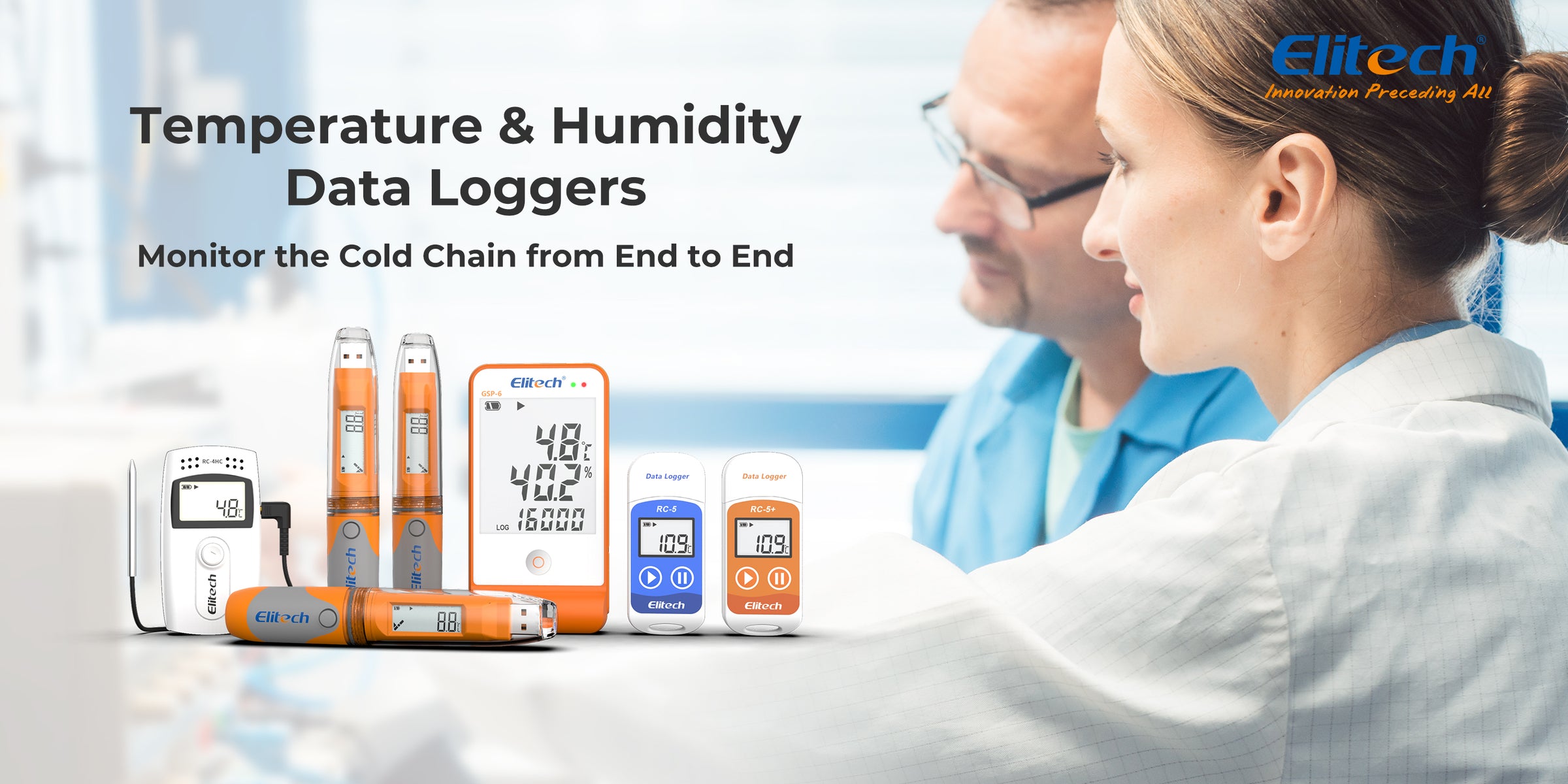 Temperature Data Logger, Temperature Controller - Elitecheu.com — ElitechEU