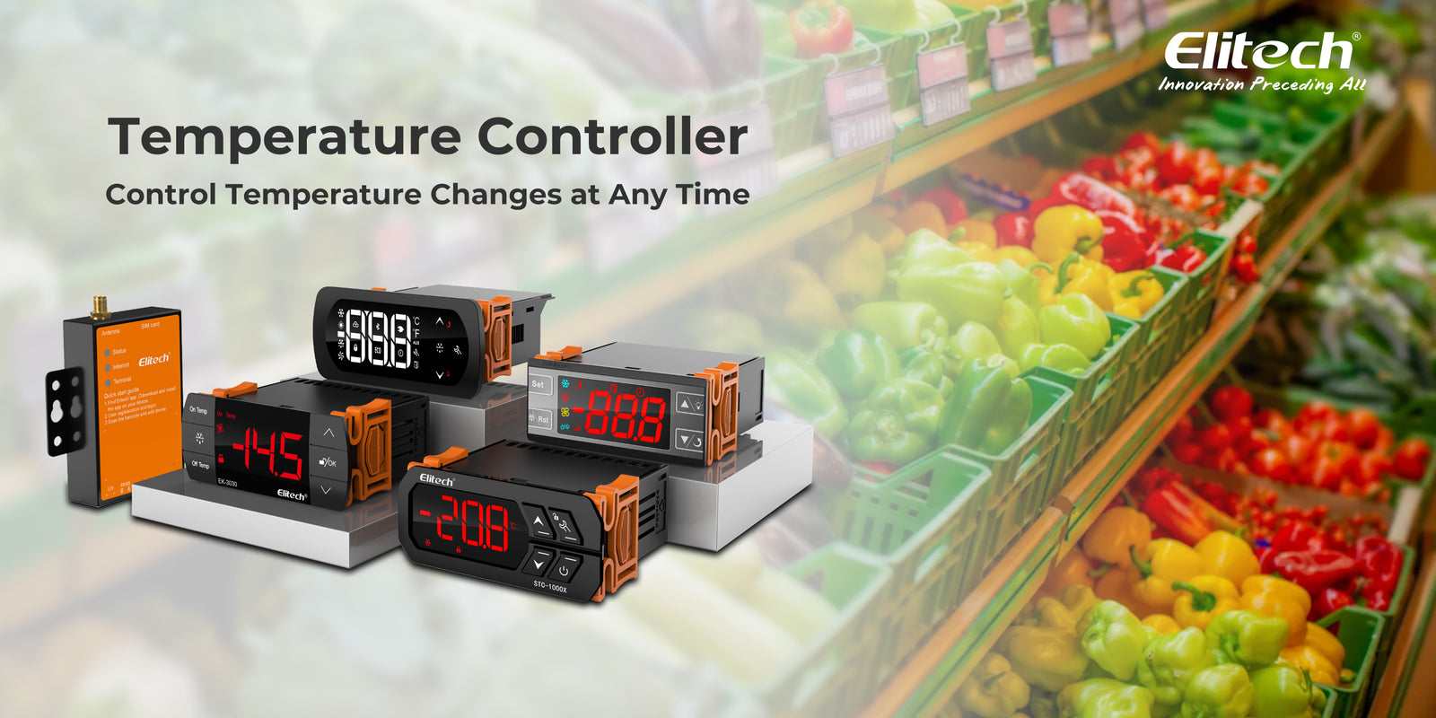 Temperature Data Logger, Temperature Controller - Elitecheu.com — ElitechEU