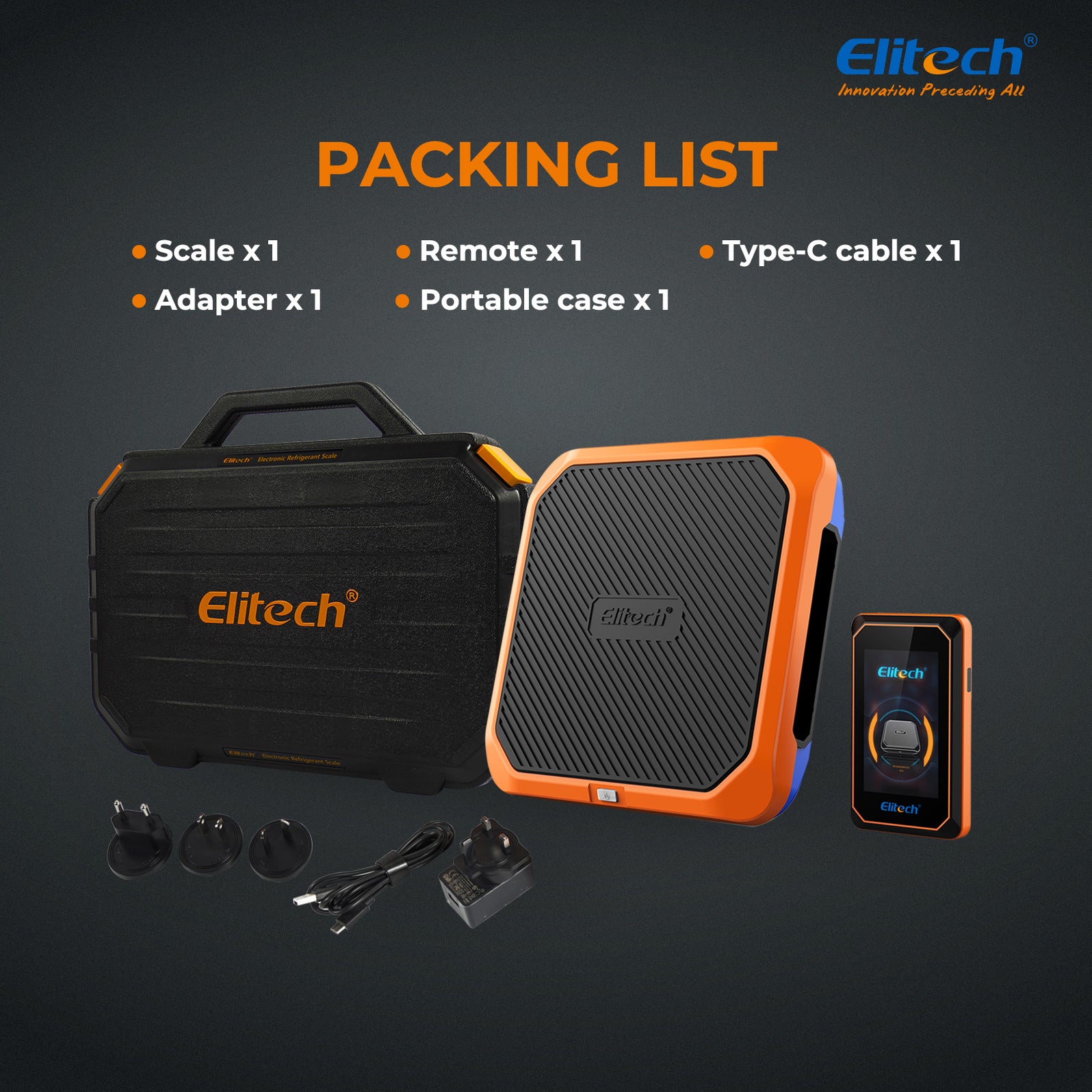 Elitech SRL-100 Ultra Lightweight Refrigerant Electronic Scale ...