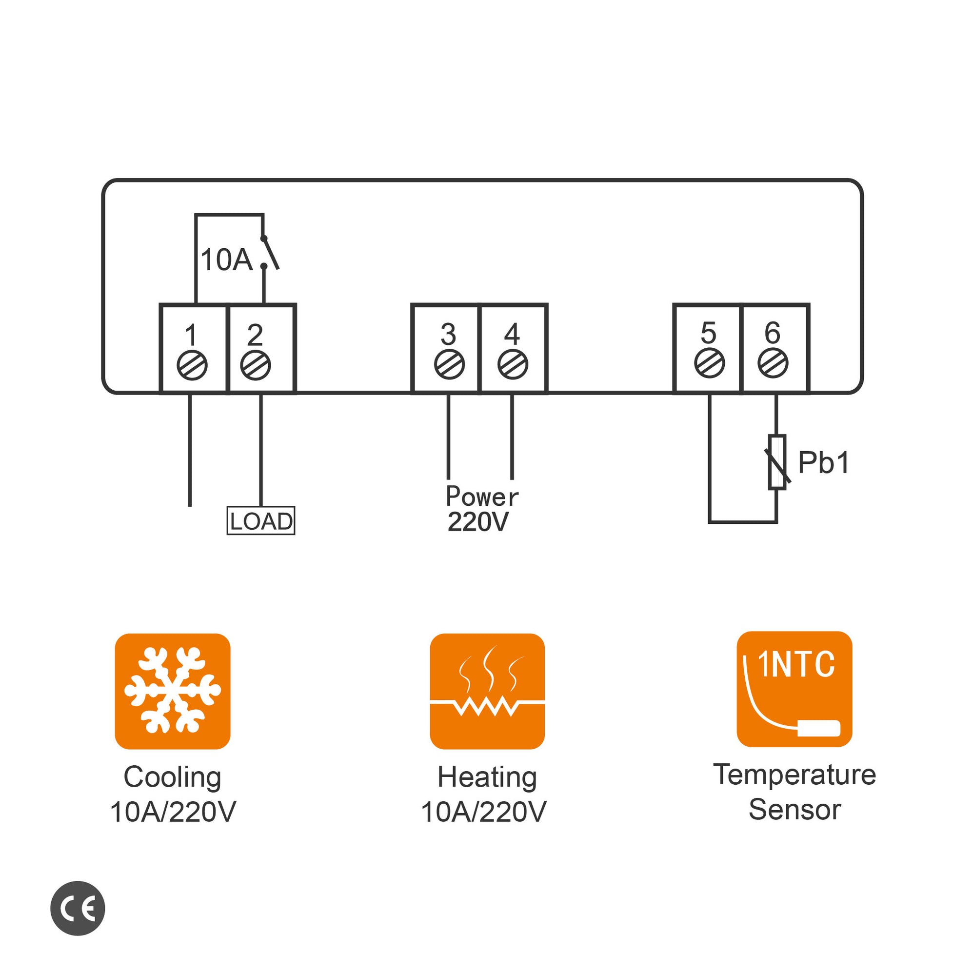 Elitech EK-3010 Touch KeyTemperature Controller Heating or Cooling Mode — ElitechEU