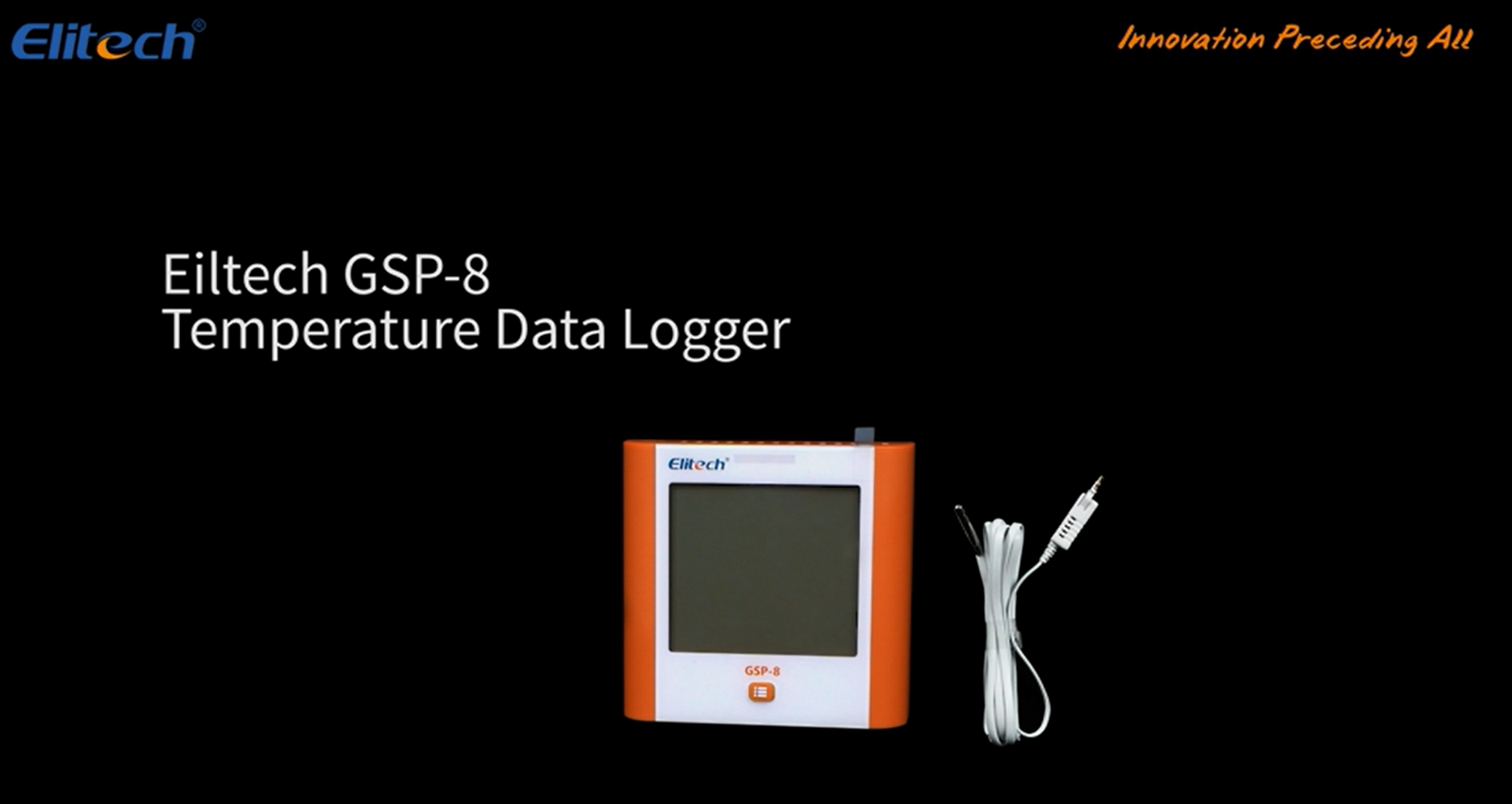 Elitech GSP-8 Wall Mounted Temperature & Humidity Digital Data Logger ...