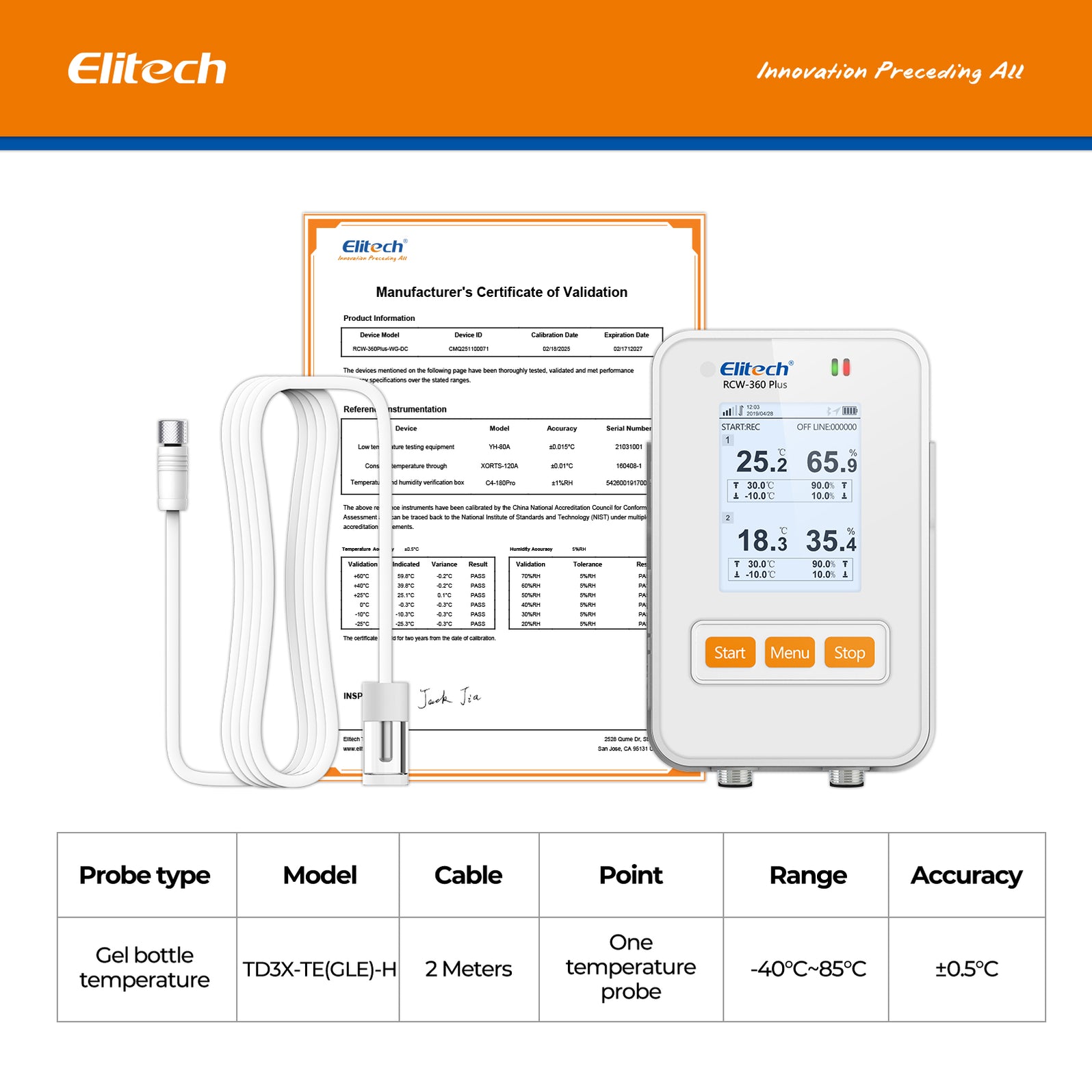 Elitech RCW-360Plus WiFi + 4G Temperature Humidity Data Logger — ElitechEU