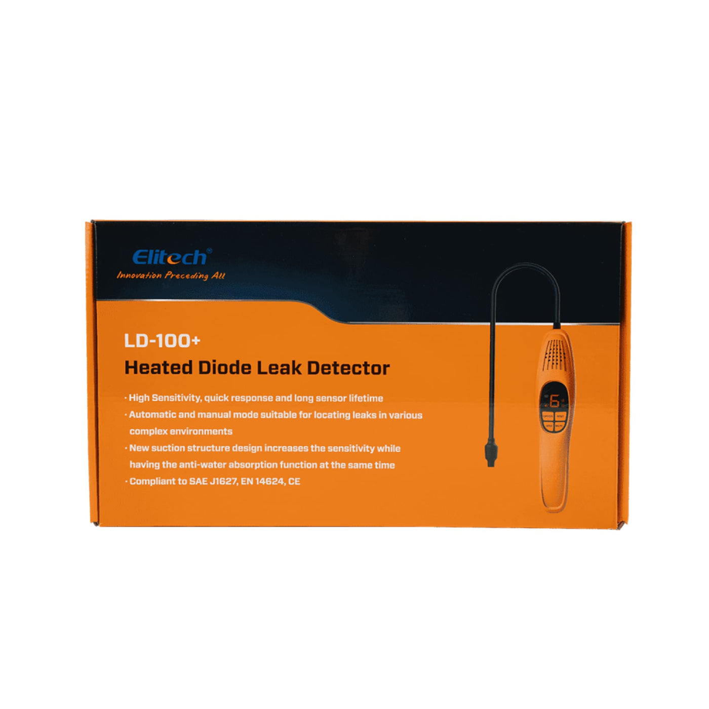 Elitech LD-100+ Heated Diode Refrigerant Leak Detector HVAC Tool — ElitechEU