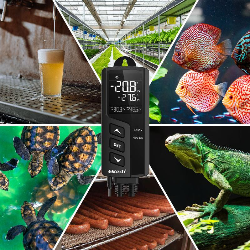 Elitech STC-1000Pro Temperature Controller Thermostat Heating and ...